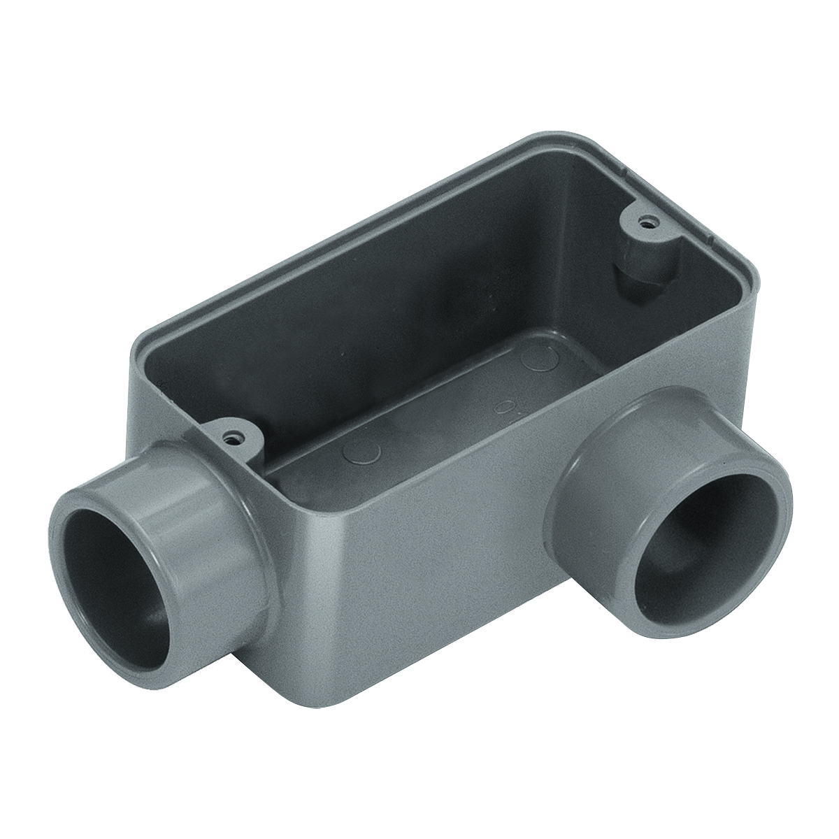 Condulete Tipo Ll Pvc Fixo 1 Polegada Cinza Conduletzel - Wetzel