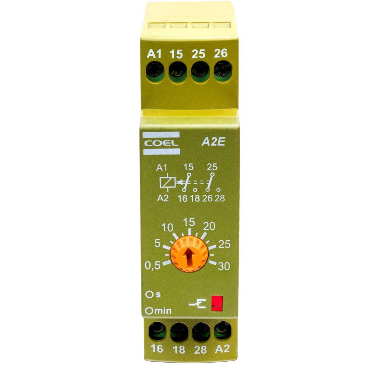 Relé Eletrônico Temporizador Retardo 30s Energização 220V 2Naf Coel