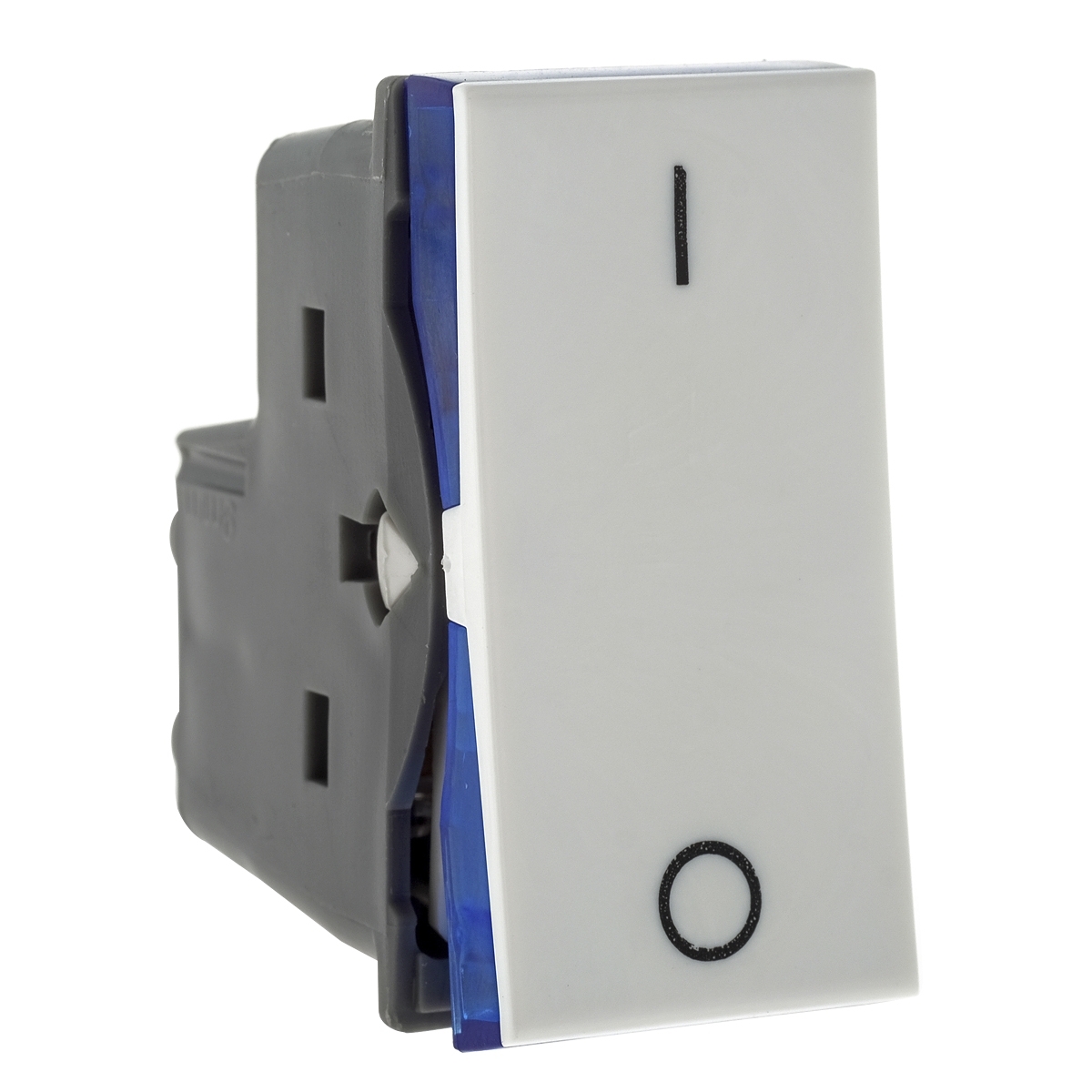 Módulo Interruptor Simples Branco 10A 250V Sem Placa Pialplus+