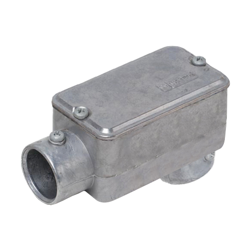 Condulete Tipo Lb Alumínio Fixo 1.1/2 Sem Pintura Conduletzel - Wetzel