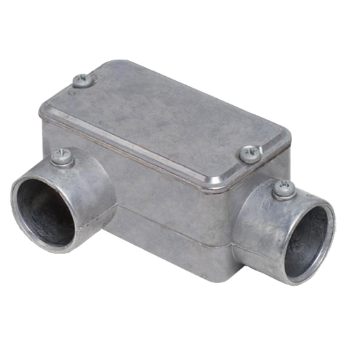 Condulete Tipo Lr Alumínio Fixo 1.1/2 Sem Pintura Conduletzel - Wetzel