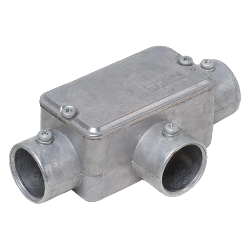 Condulete Tipo T Alumínio Fixo 2 Polegadas Conduletzel - Wetzel