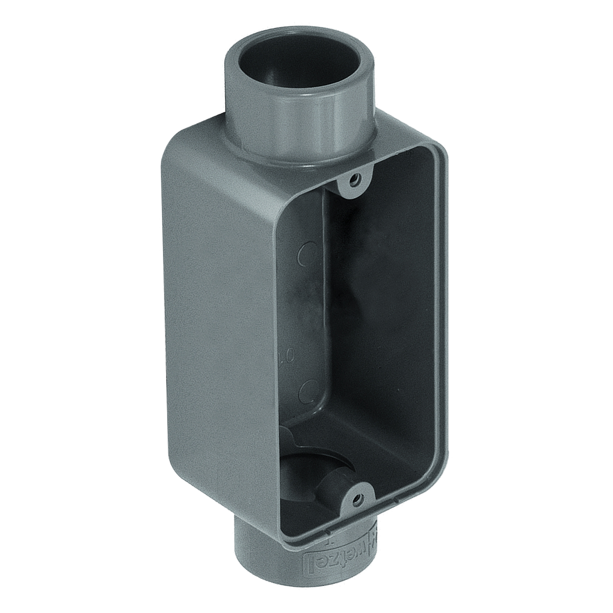 Condulete Tipo C Pvc Fixo 1/2 Cinza Abrigada Conduletzel - Wetzel