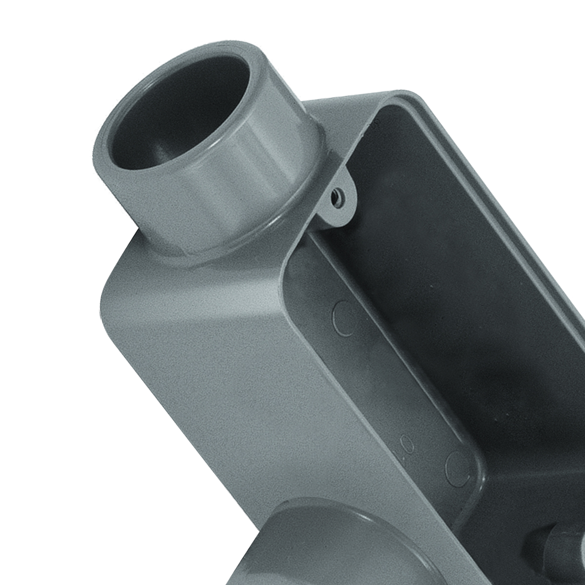 Condulete Tipo Ll Pvc Fixo 1 Polegada Cinza Conduletzel - Wetzel