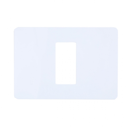 Placa 4x2 Acabamento 1 Posto Horizontal Branca Unno Abb N1371.1 BL