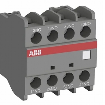 Bloco Contato Para Contator Frontal Auxiliar Abb 3Na+1Nf