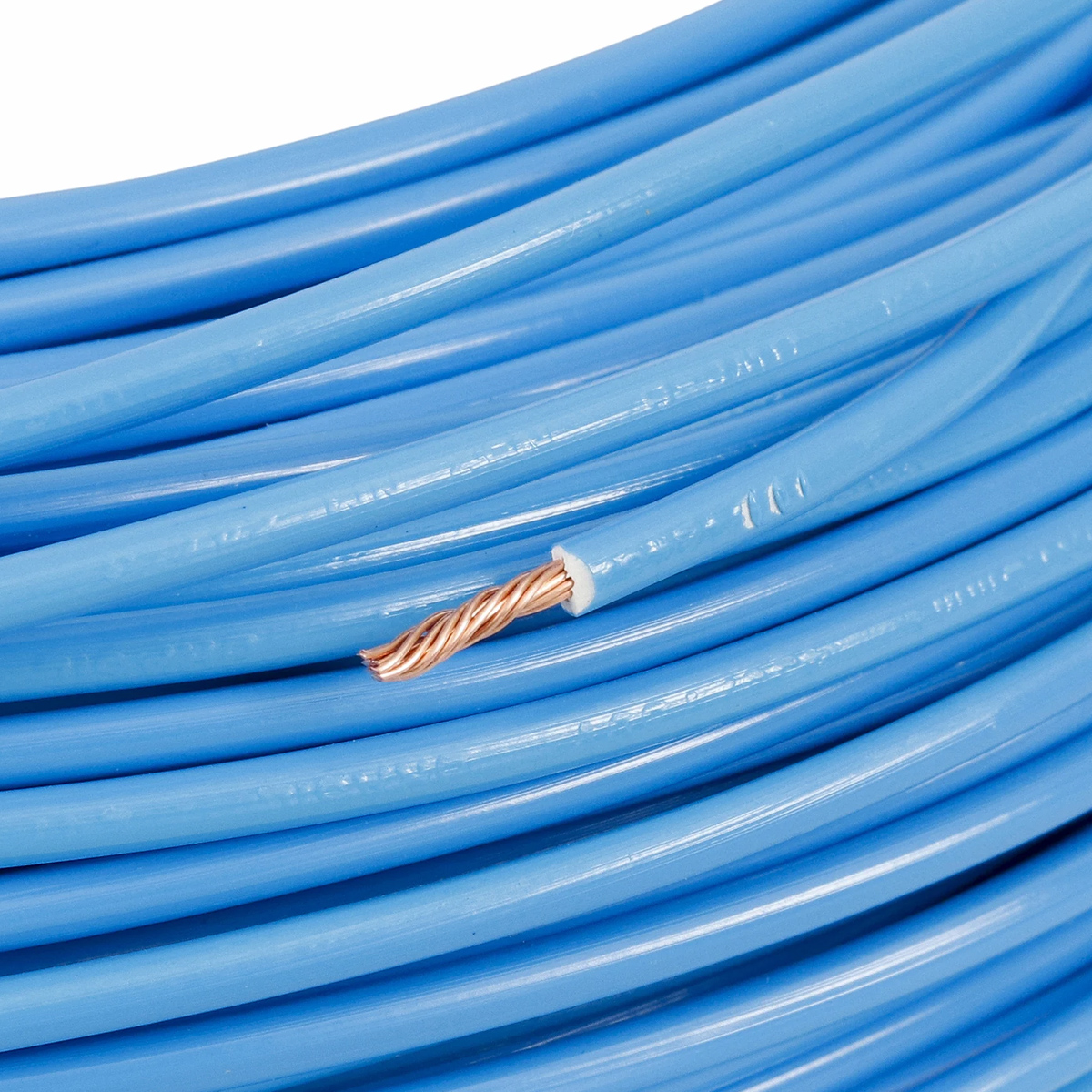 Cabo Flexível 750V Pvc 1,50Mm Azul 100 Metros 70G Induscabos