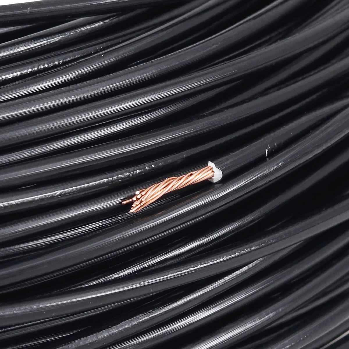 Cabo Flexível 750V Pvc 1x4,00Mm Preto 70G 100 Metros Induscabos