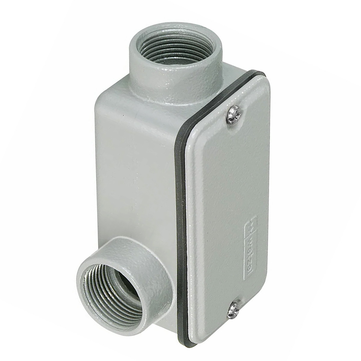 Condulete Tipo Ll Alumínio Fixo 1/2 Com Pintura Conduletzel - Wetzel