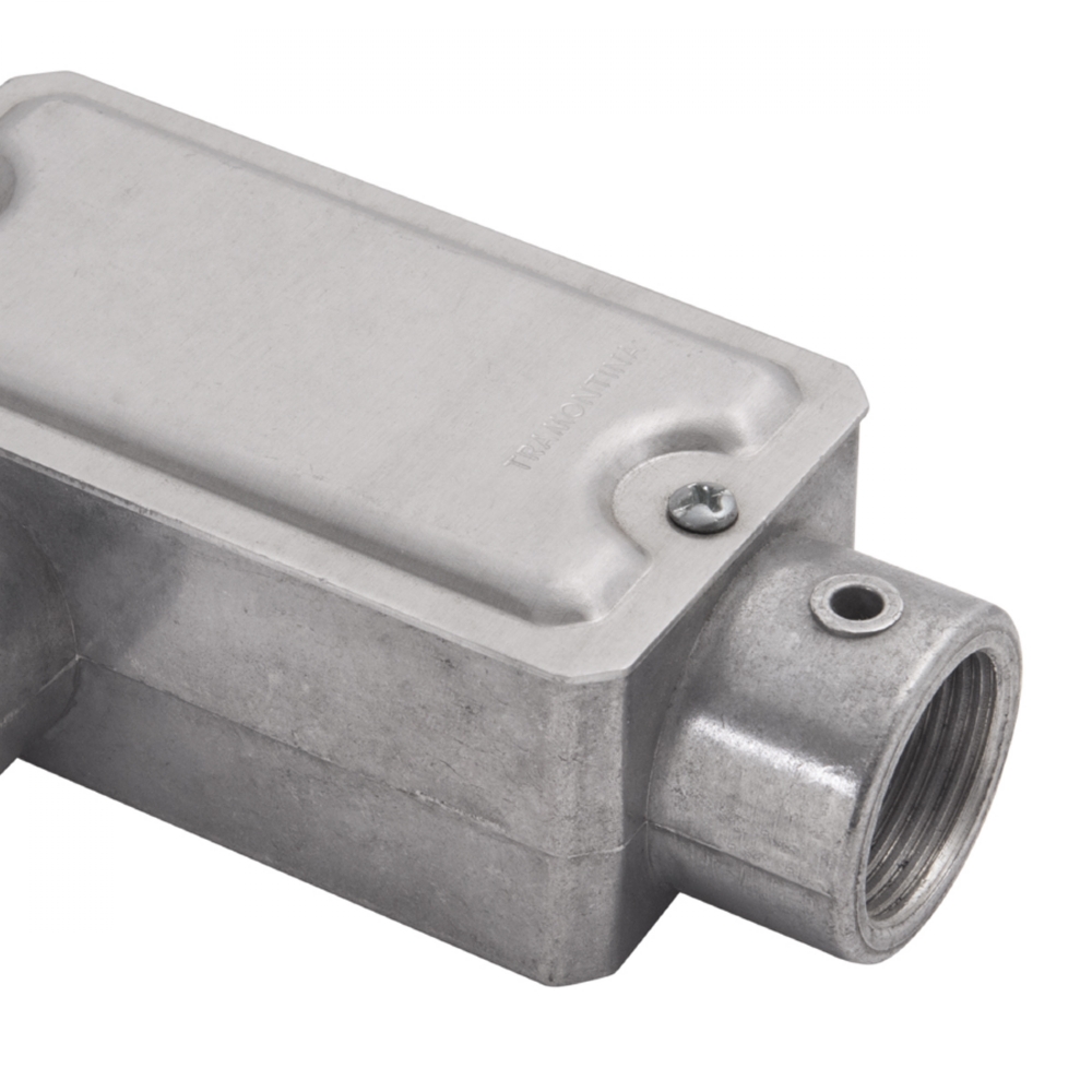 Condulete Lr 1Pol Fixo Com Tampa Com Vedação Com Rosca Bsp IP54 Wetzel