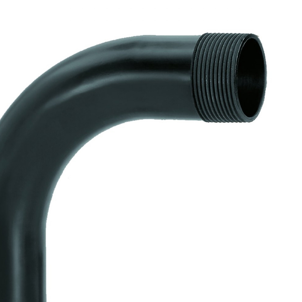 Curva Eletroduto 90G Pvc 1 Polegada Preto