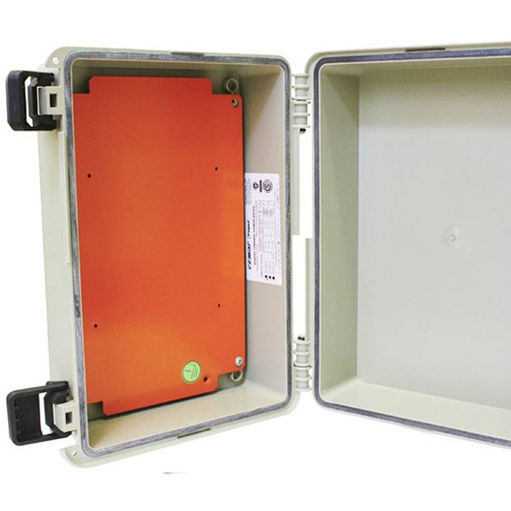Quadro De Comando IP67 Plástico Tampa Opaca Cemar Ambiente Interno