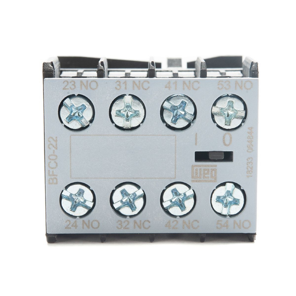 Bloco Contato Auxiliar Contator 2Na+2Nf Weg | PJ Neblina
