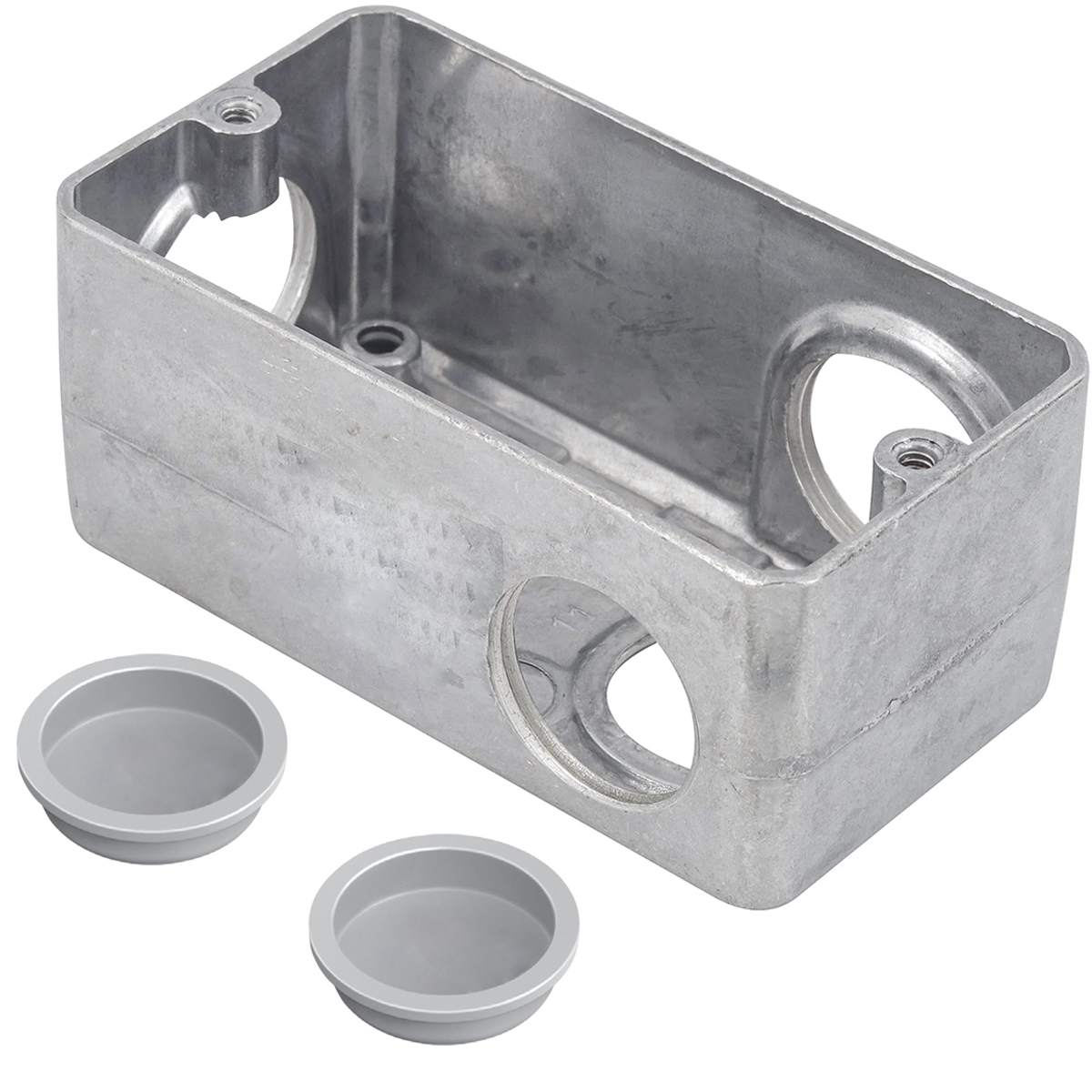 Condulete Múltiplo L Sem Tampa 1 Pol 2 Tampões Sem Vedação Poliwetzel