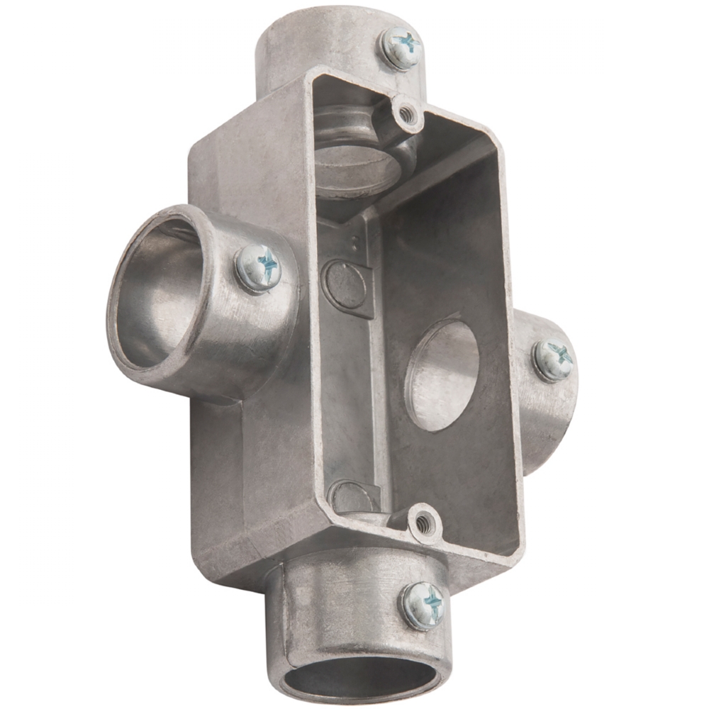 Condulete Múltiplo 1.1/2 Tipo X Sem Vedação Dm Sem Tampa Daisa