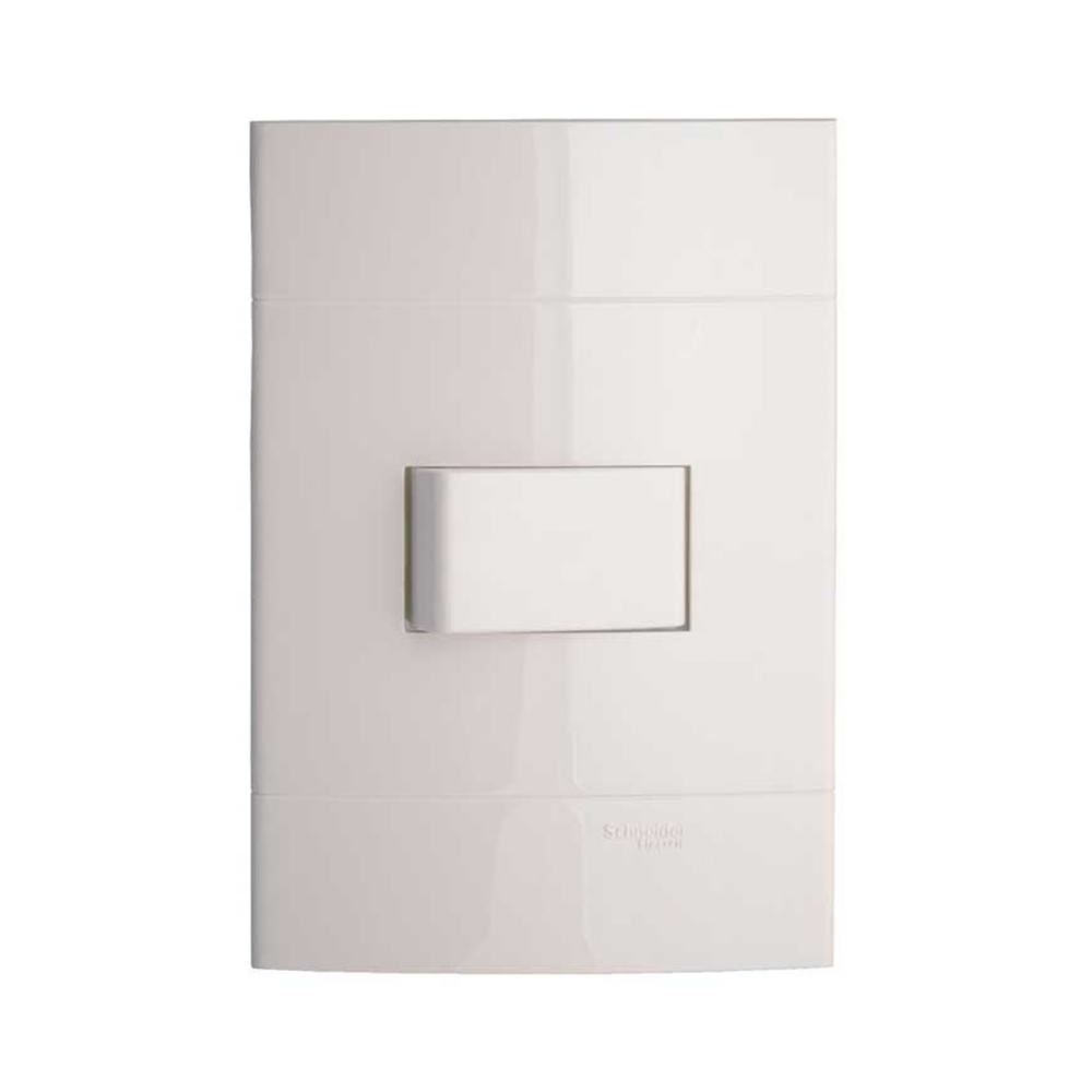 Conjunto 1 Interruptor Paralelo 10A 250V 4x2 Branco Schneider Prime