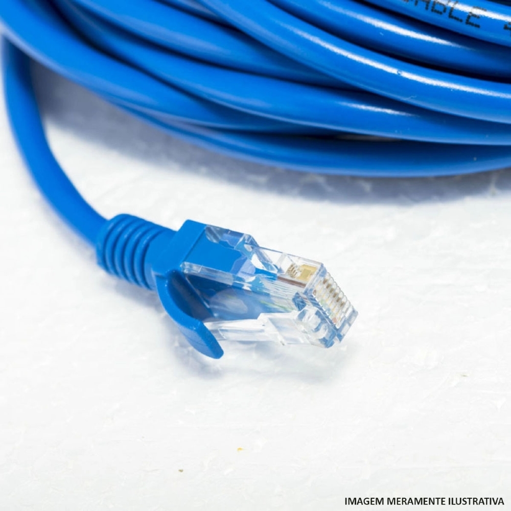 Cabo Patch Cord Cat6 1m Azul Legrand | PJNeblina