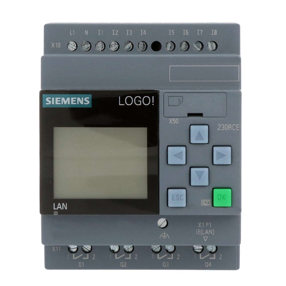 Logo Clp 230Rce Módulo De Lógica 400 Blocos Com Display Siemens