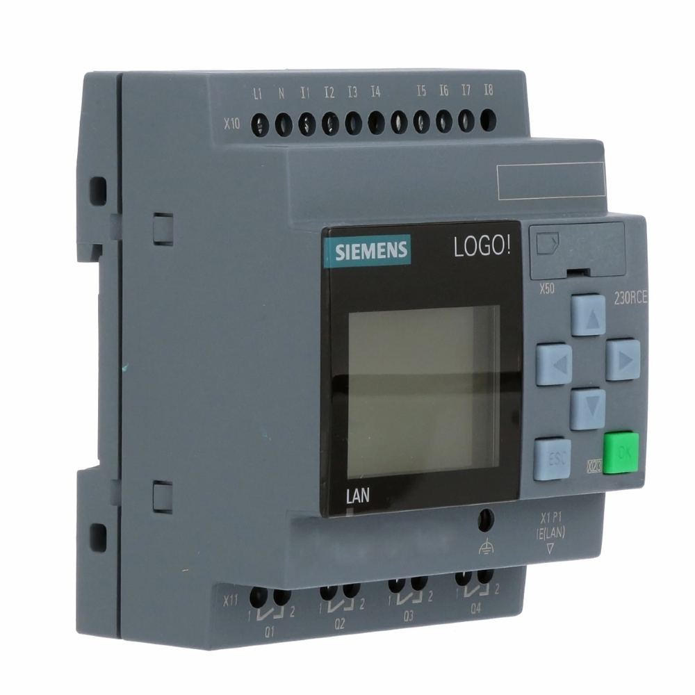 Logo Clp 230Rce Módulo De Lógica 400 Blocos Com Display Siemens