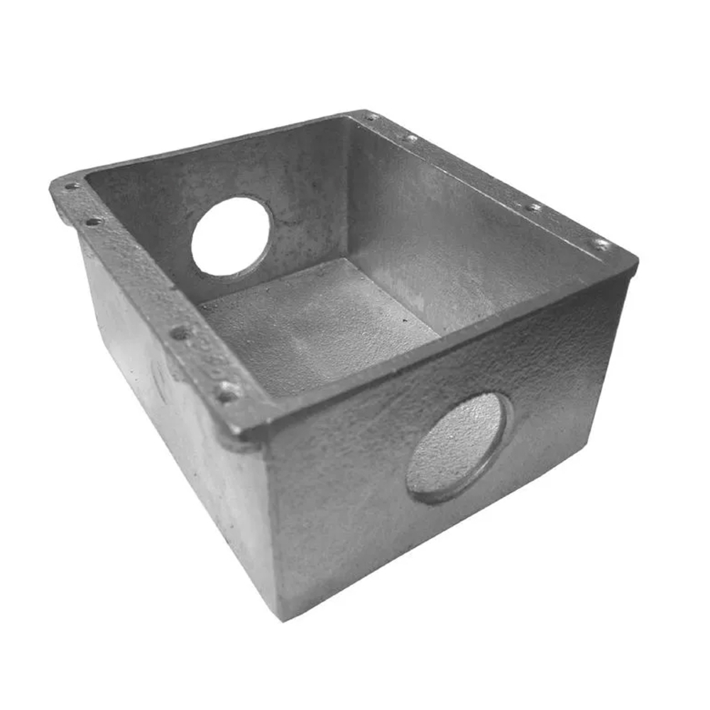 Caixa 4x4 Piso Baixa 3/4 Alumínio Stamplac | PJNeblina