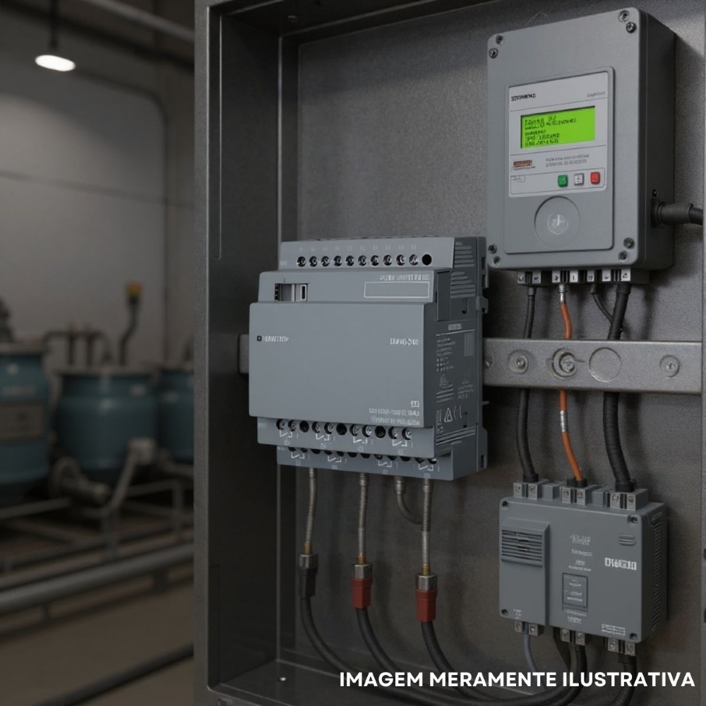 Módulo Expansão Clp Entrada/Saída Digital 8Es/8Sd Dm16 24R Logo 8 ...