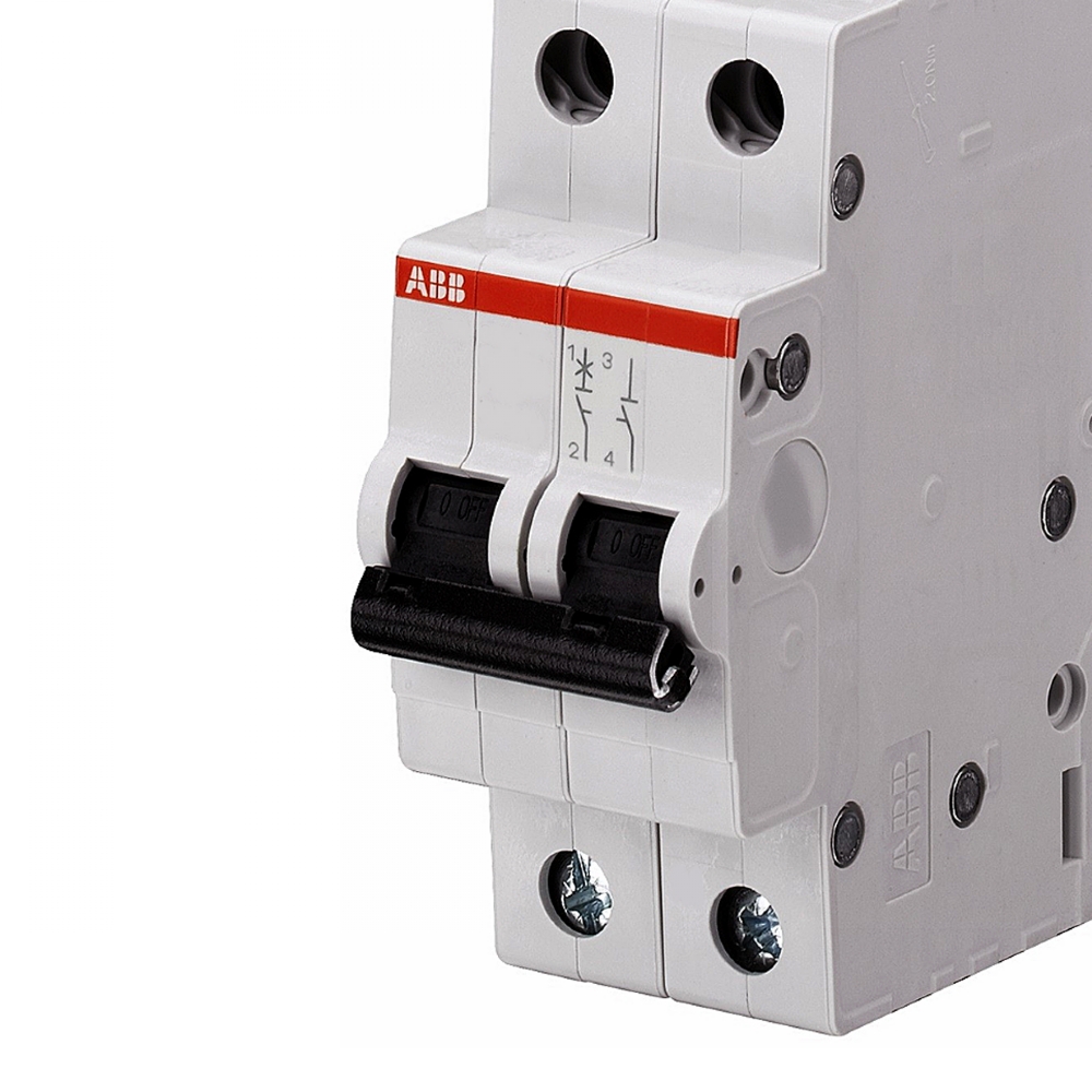 Disjuntor Termomagnético Bipolar Mini Din Curva C 63A 5Ka 230V Abb