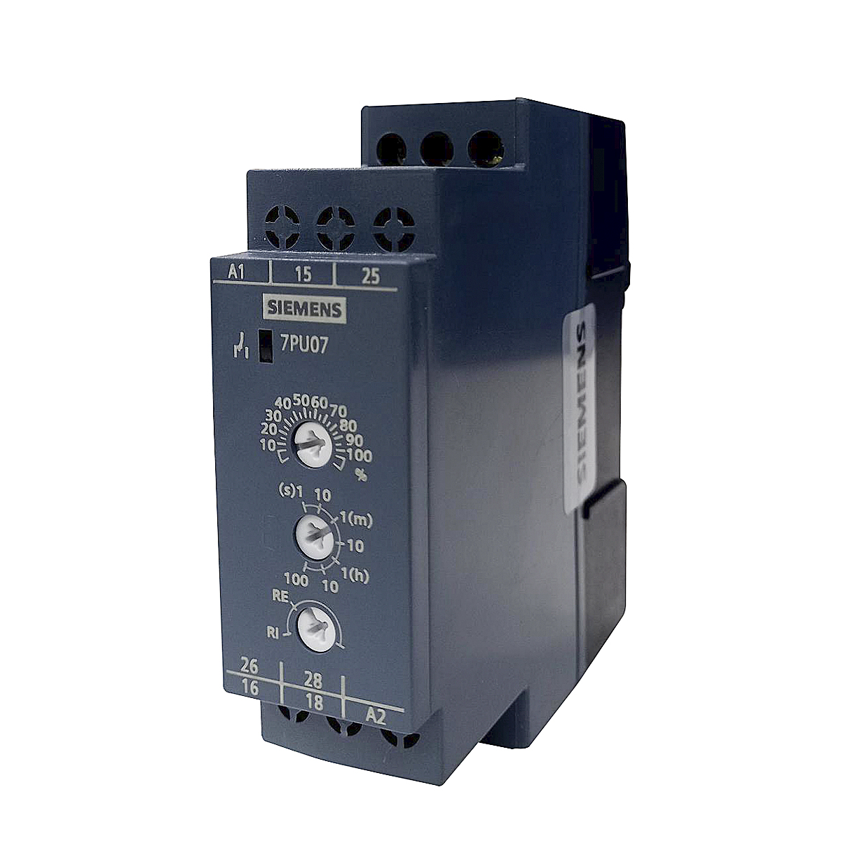 Relé Temporizador Retardo Eletrônico 0,1S-100H 24-240Vca/Cc Siemens