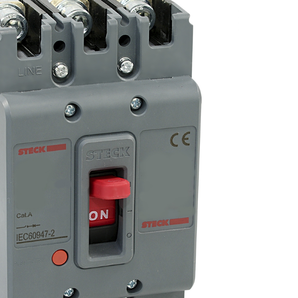 Disjuntor Industrial Caixa Moldada Tripolar 150A 35Ka Steck