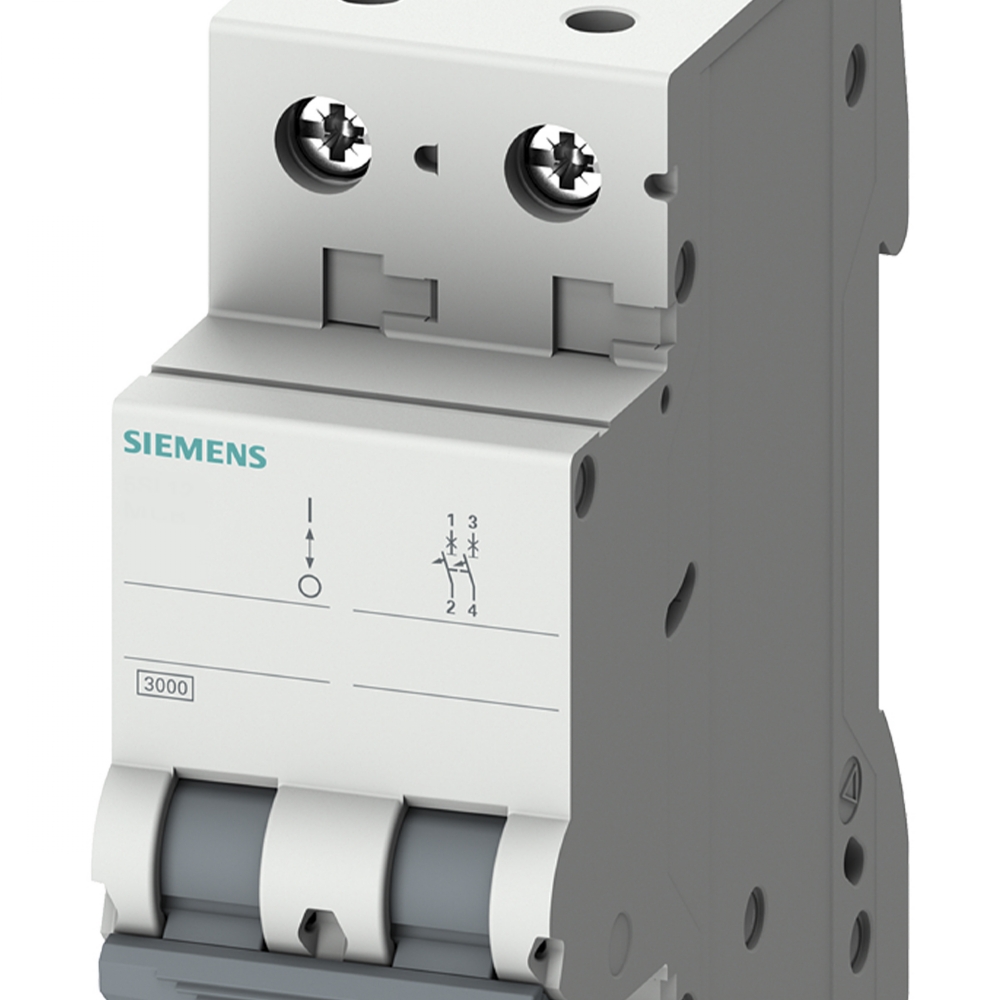 Disjuntor Mini Din Curva C 4a 220/380V Bipolar 3ka Siemens