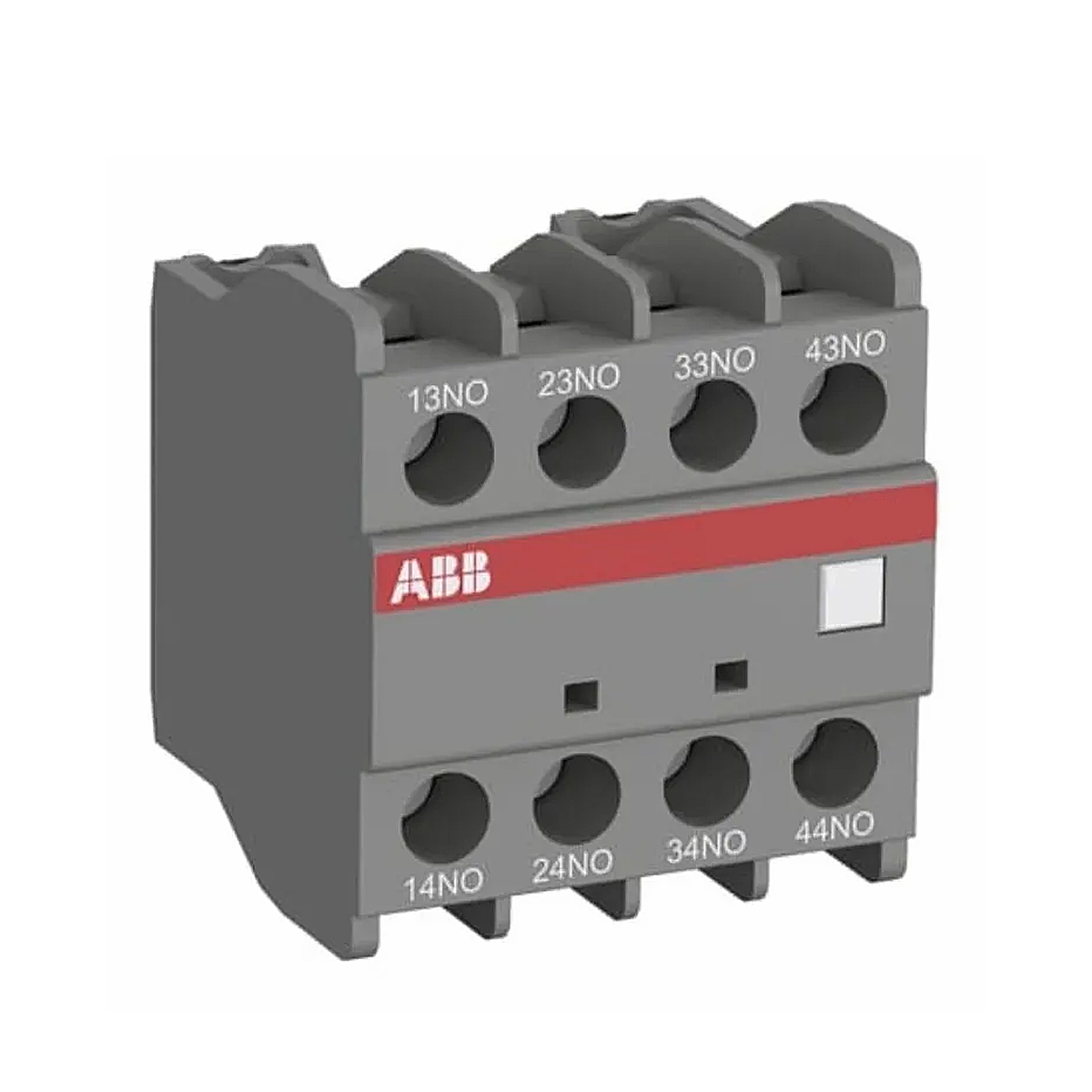 Bloco Contato Para Contator Frontal Auxiliar Abb 3Na+1Nf