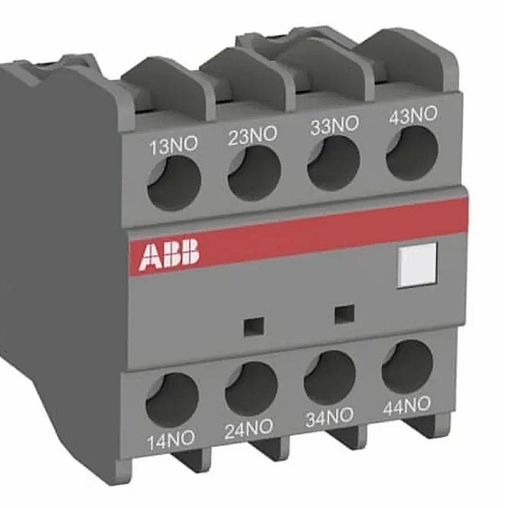 Bloco Contato Para Contator Frontal Auxiliar Abb 3Na+1Nf