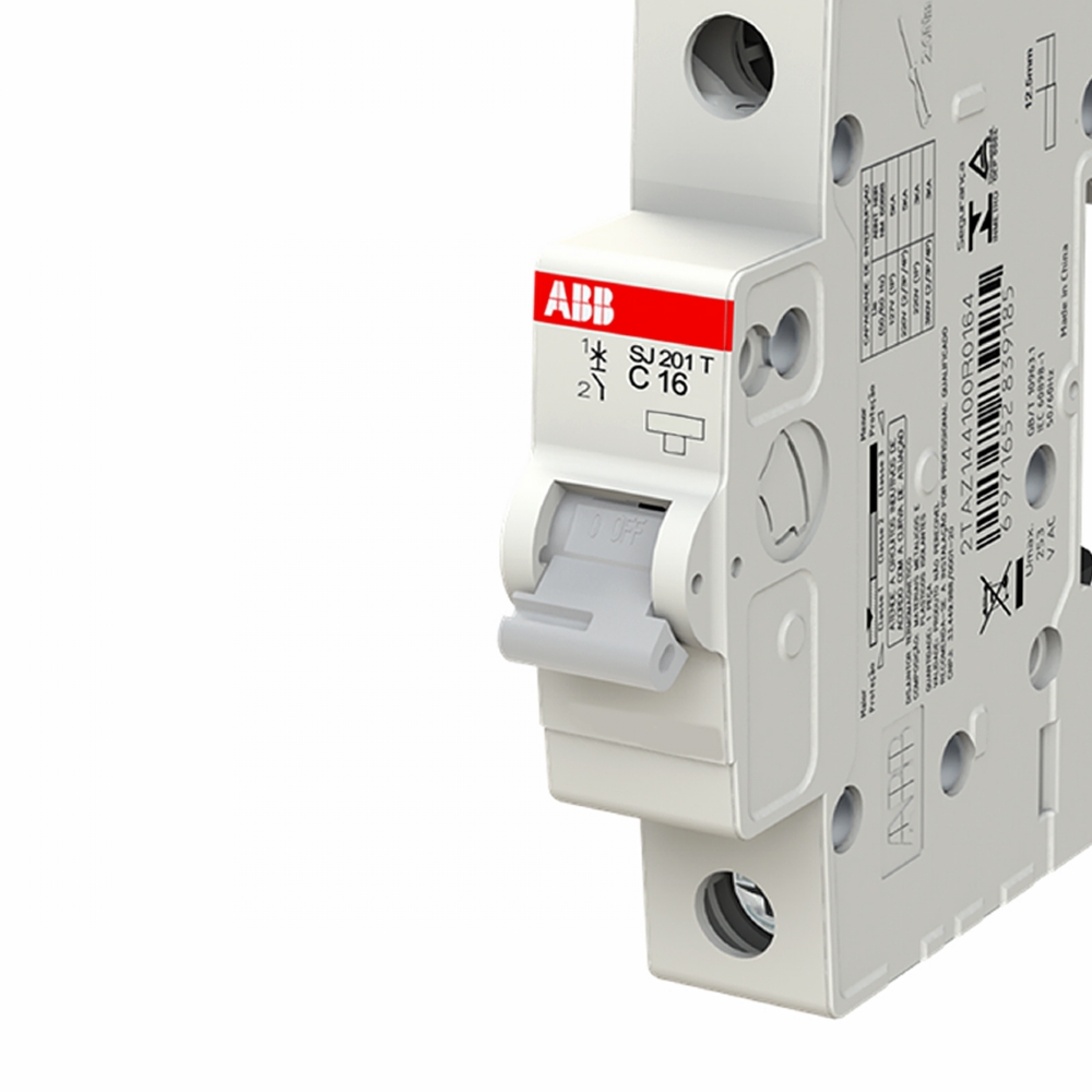 Disjuntor Unipolar Mini Din Curva C 3ka 16A 440V Abb